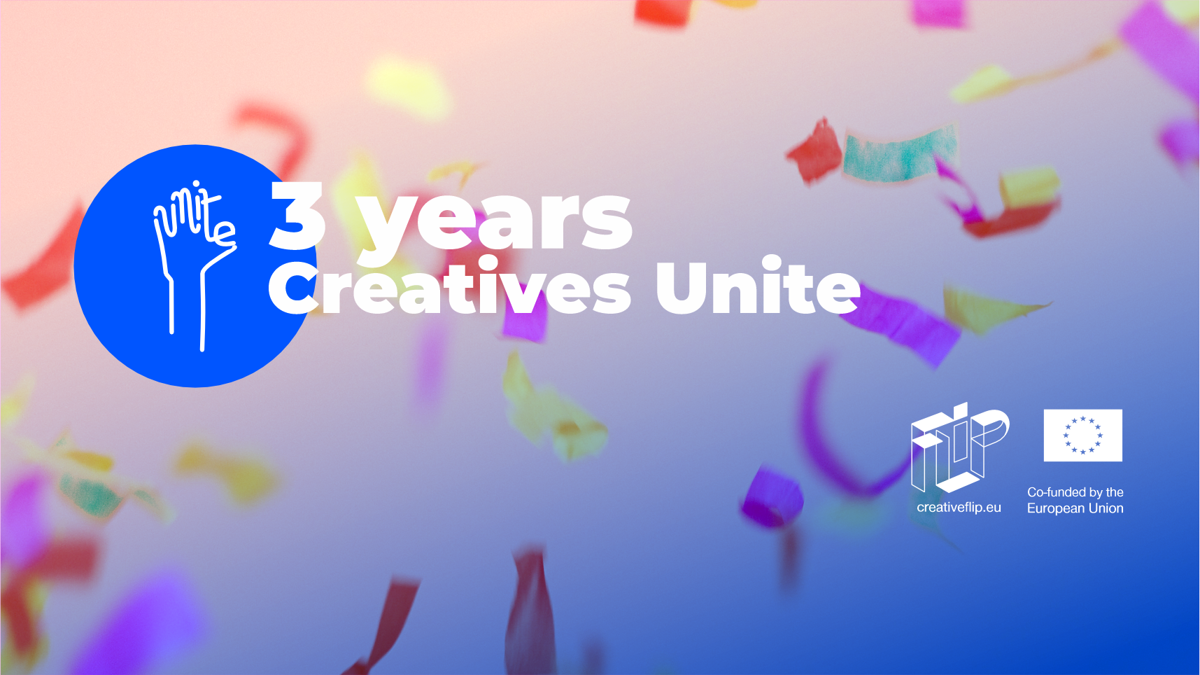 Creatives unite | Creatives Unite is three years old!